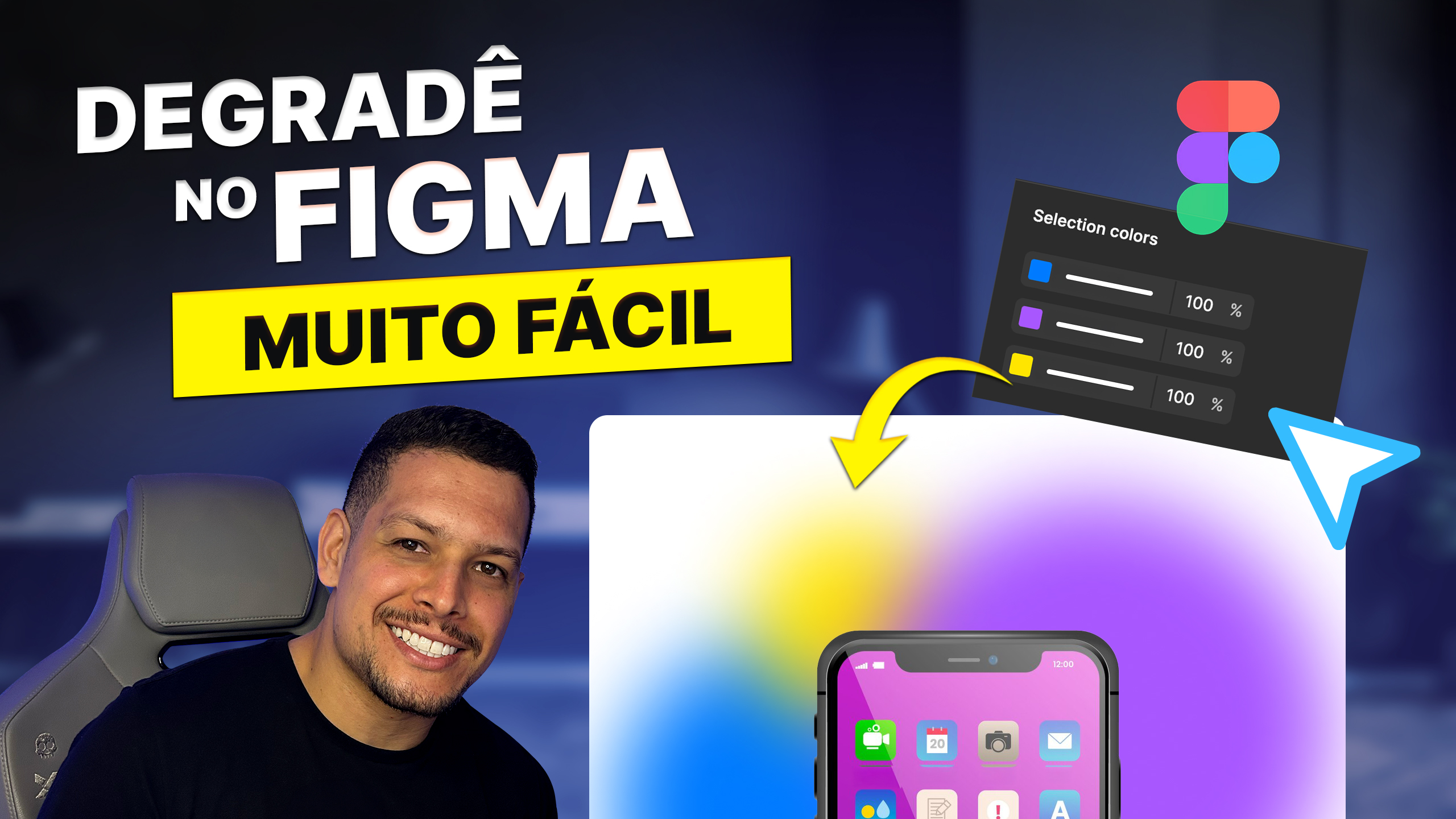 Gradiente no Figma: Guia Prático para Degradês no Figma